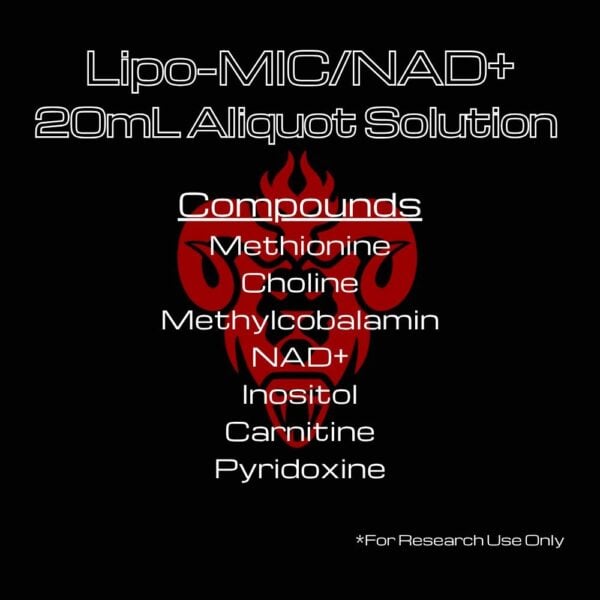 LIPO MIC / NAD+ | Lipotropic Research Compound