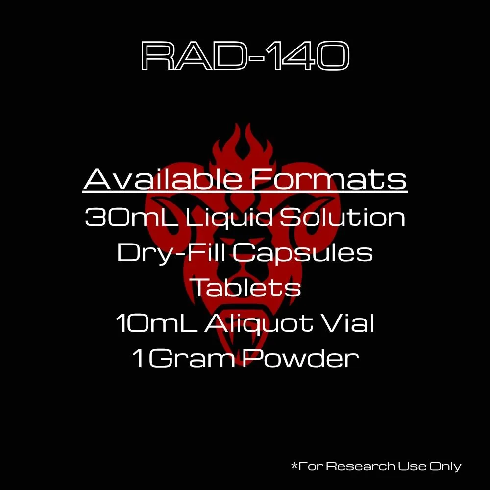 RAD-140 (Testolone) Selective Androgen Receptor Modulator Overview